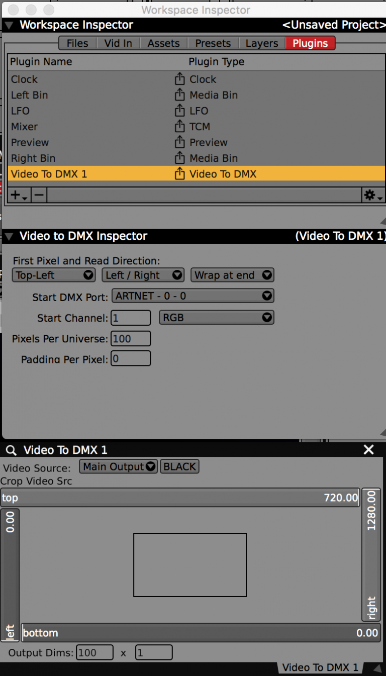 LED Pixel Mapping with MadMapper, VDMX, and Resolume – Projectile Objects