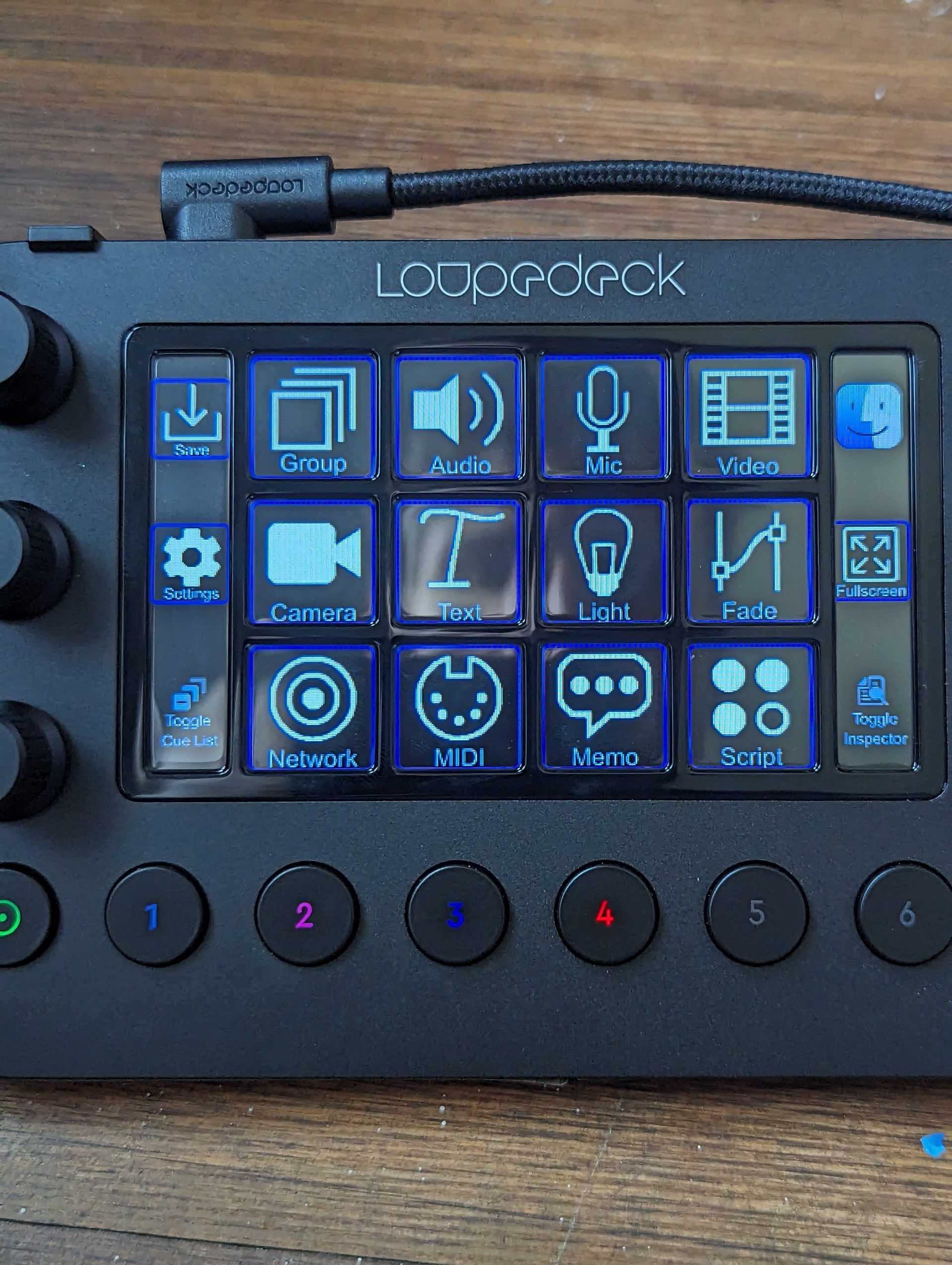 QLab Profile for Loupedeck – Projectile Objects QLab Profile for Loupedeck – Projectile Objects