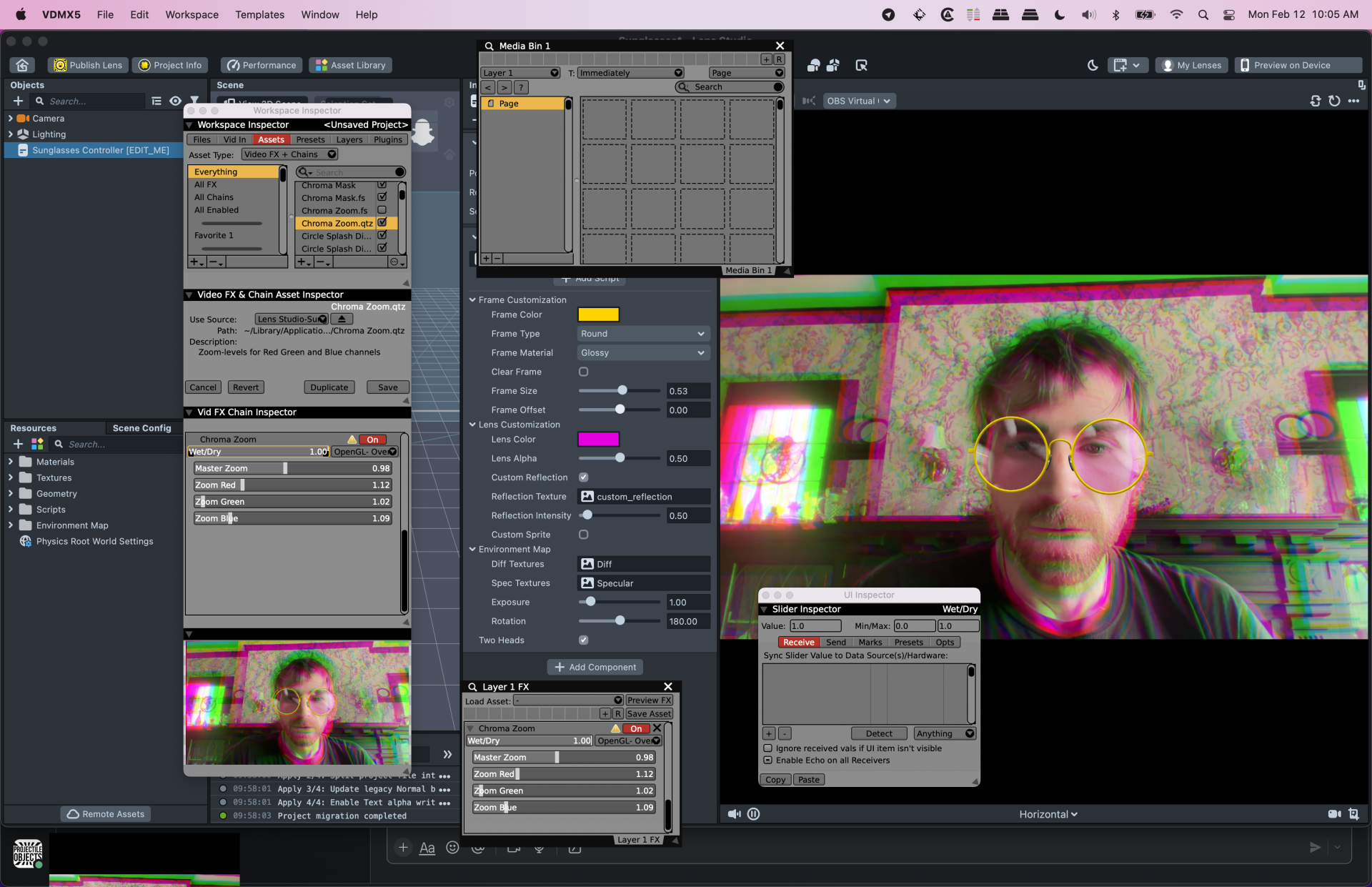 SnapChat Lens VJ tutorial – Projectile Objects